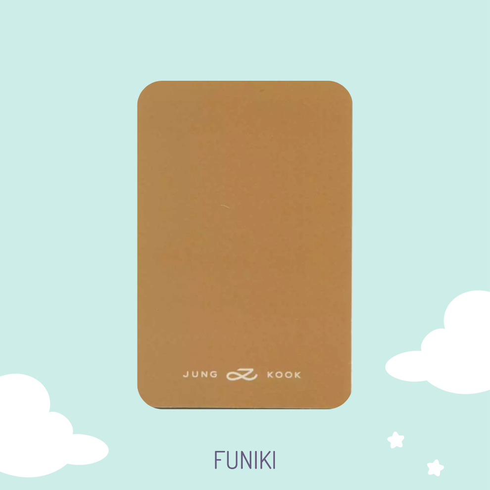 [SALE] JUNG KOOK (BTS) - GOLDEN Photocard Photobook Ver. Gold – Funiki